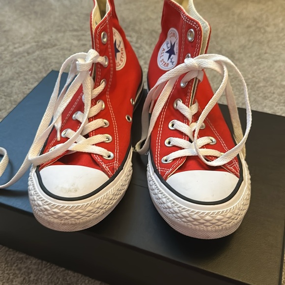 Converse | Shoes | Red Converse | Poshmark